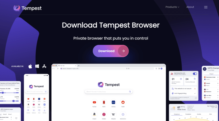 Tempest Browser Review 2024: How Private Is It?