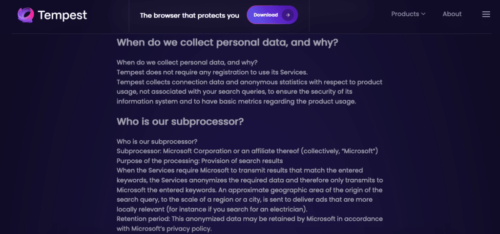 Tempest Browser Review 2026: How Private Is It?